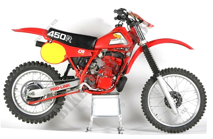 1981 CR450 – SpD Factory Developments