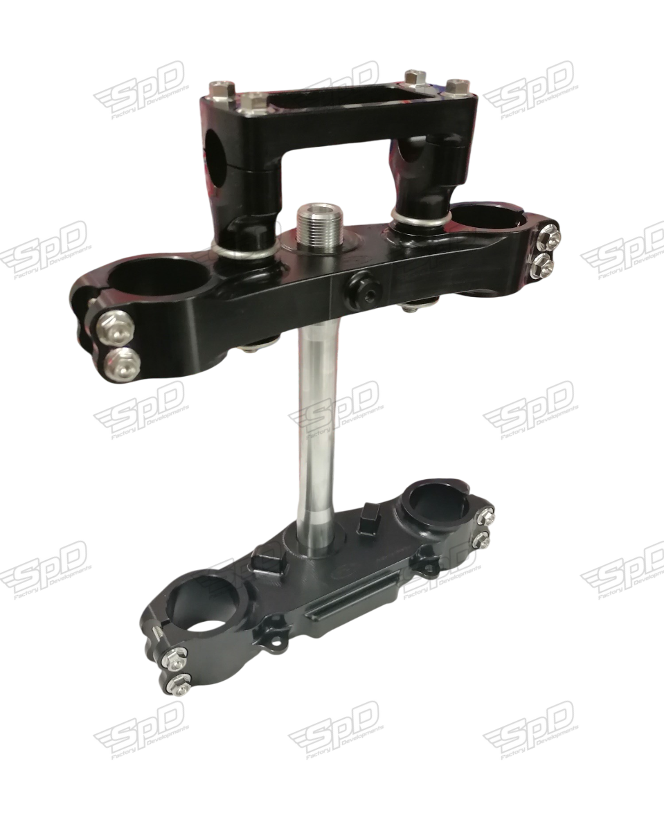 43mm Triple Clamp set. Evo – SpD Factory Developments