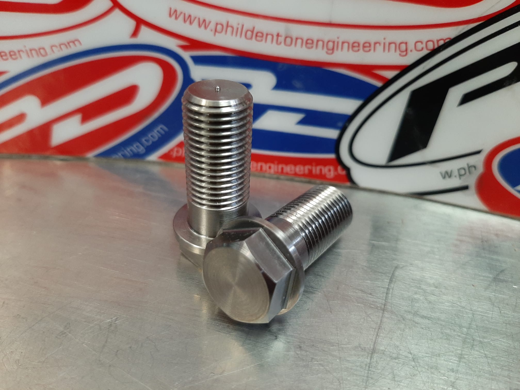 HRC Titanium Footrest Mounting Bolt. M12 x 27mm – SpD Factory Developments