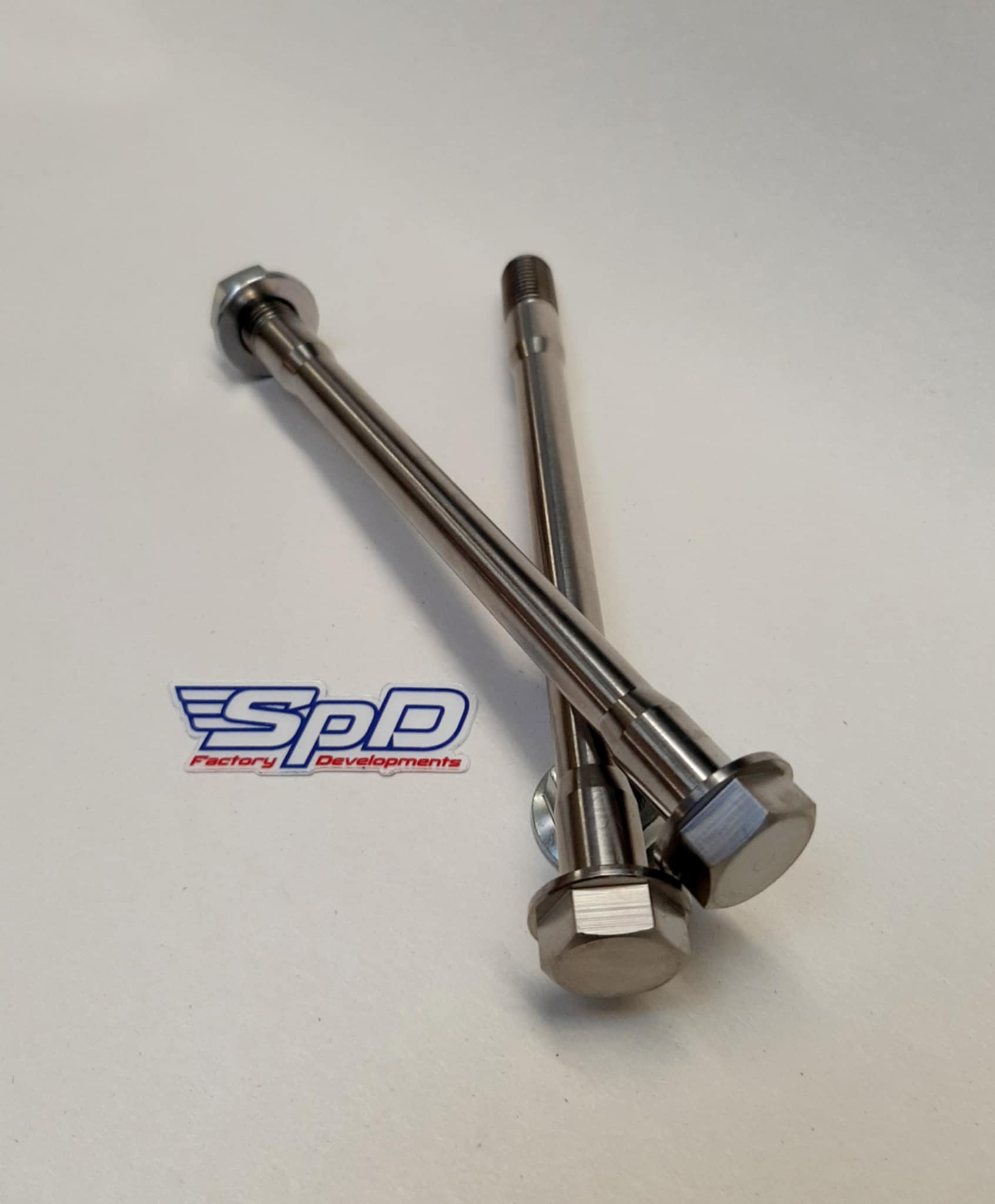HRC Titanium Engine Bolt. M10 x 138mm – SpD Factory Developments