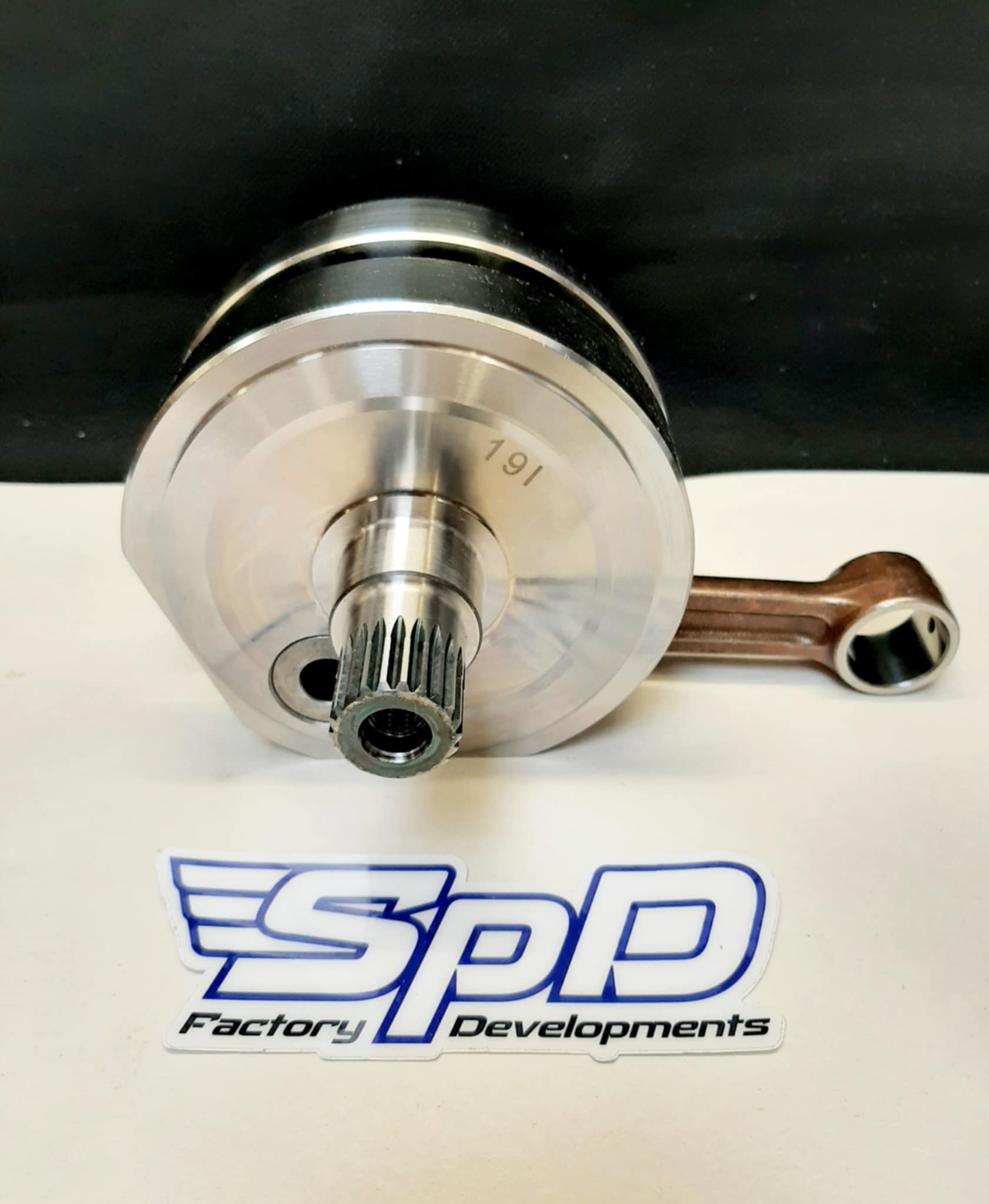 Crankshaft Assembly, '78-'80 Honda CR250 – SpD Factory Developments