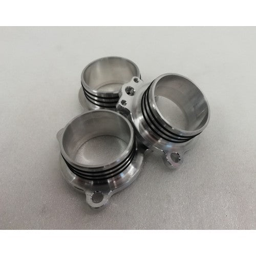 Billet exhaust flange, CR 250 1986-91 – SpD Factory Developments