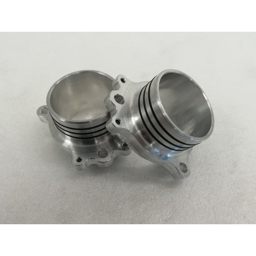 Billet exhaust flange. CR250/450/480 1981-83 – SpD Factory Developments