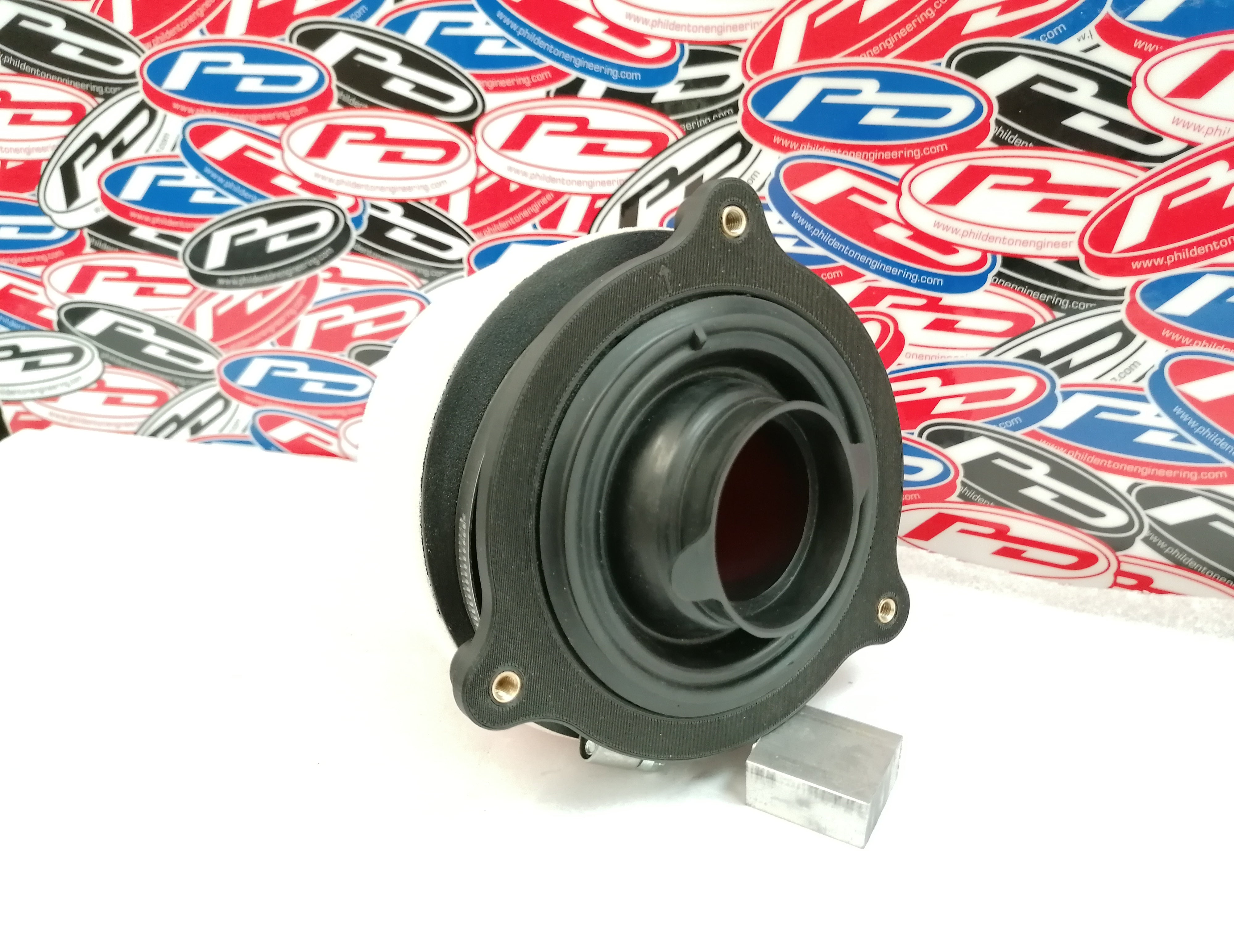 Air Filter and Base Assembly. 1979-'80 CR125 – SpD Factory Developments