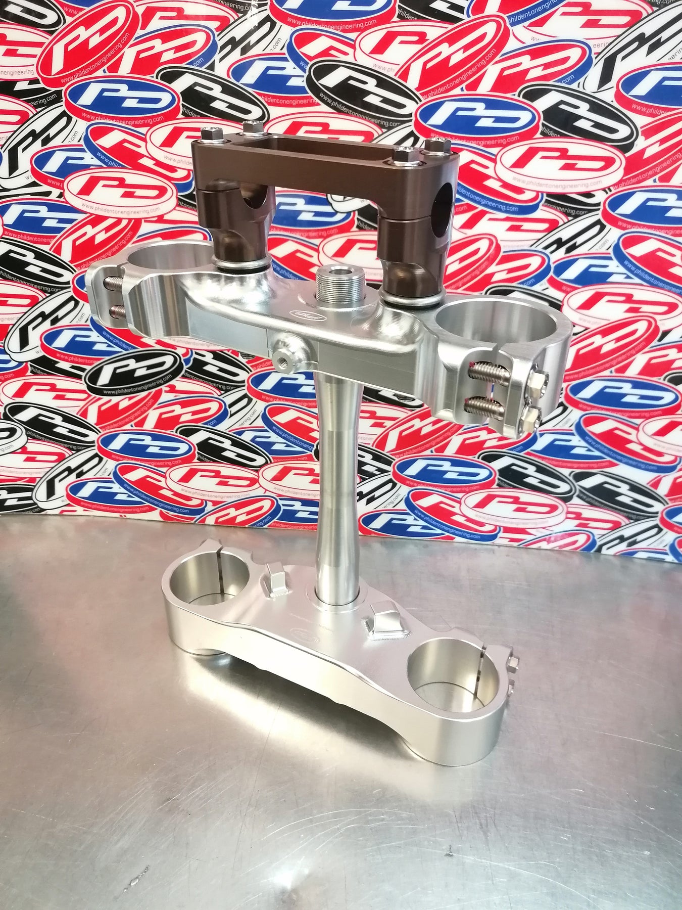 Triple Clamp set. 1992-1993 CR250. 1993 CR125. – SpD Factory Developments