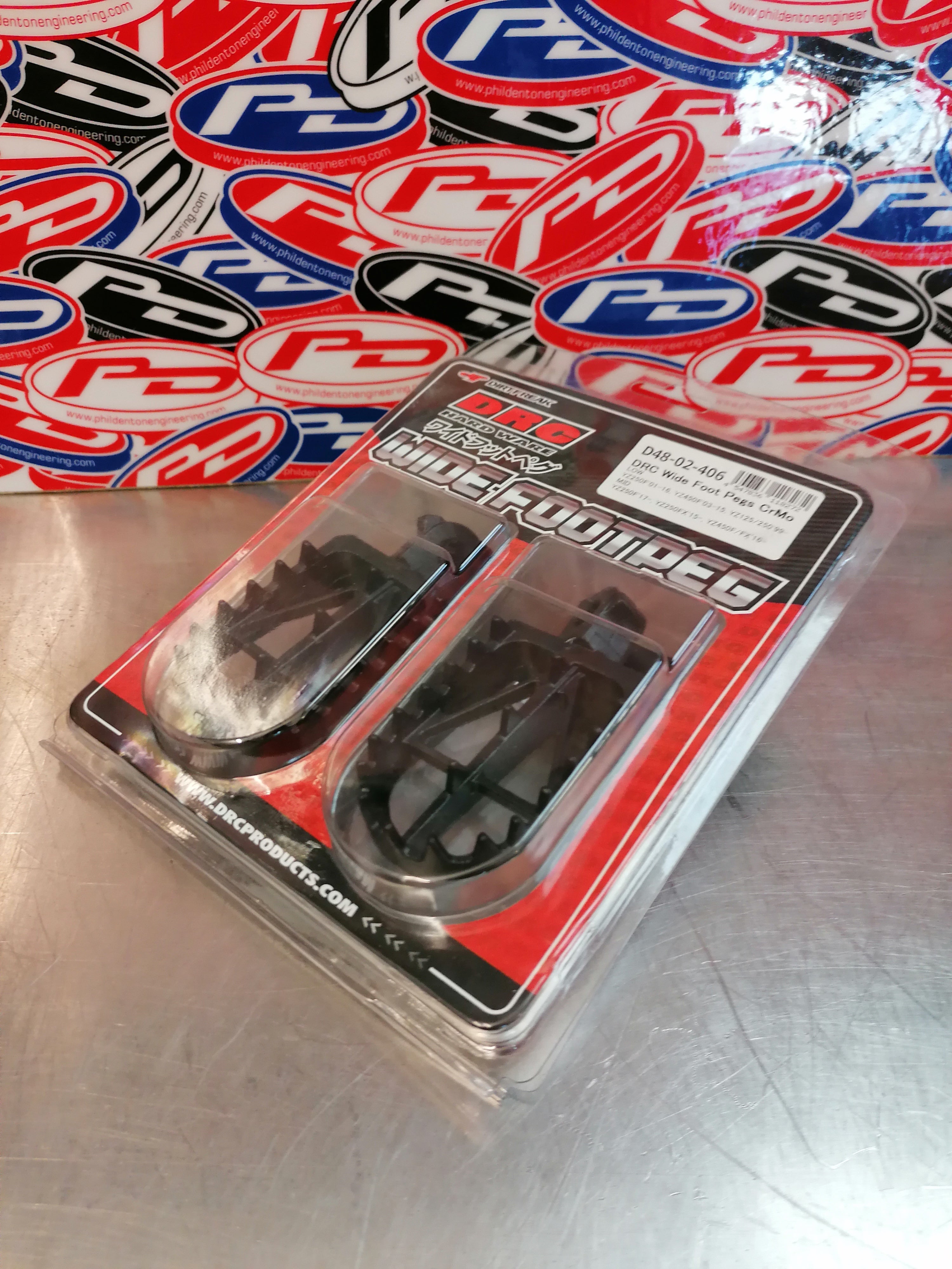 DRC footpegs. – SpD Factory Developments