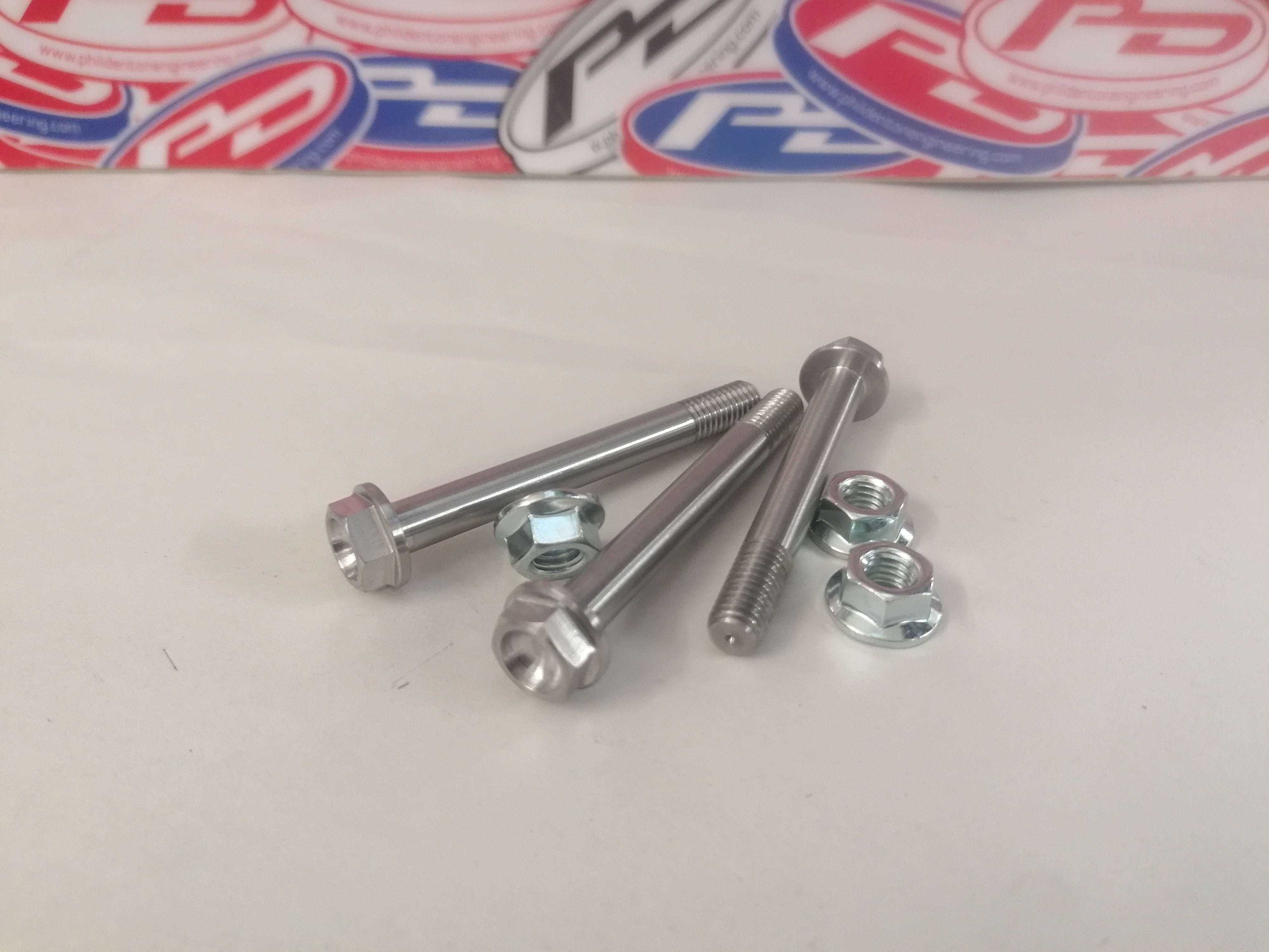 Front Engine Bolt Set - Titanium. CR125 1979 – SpD Factory Developments